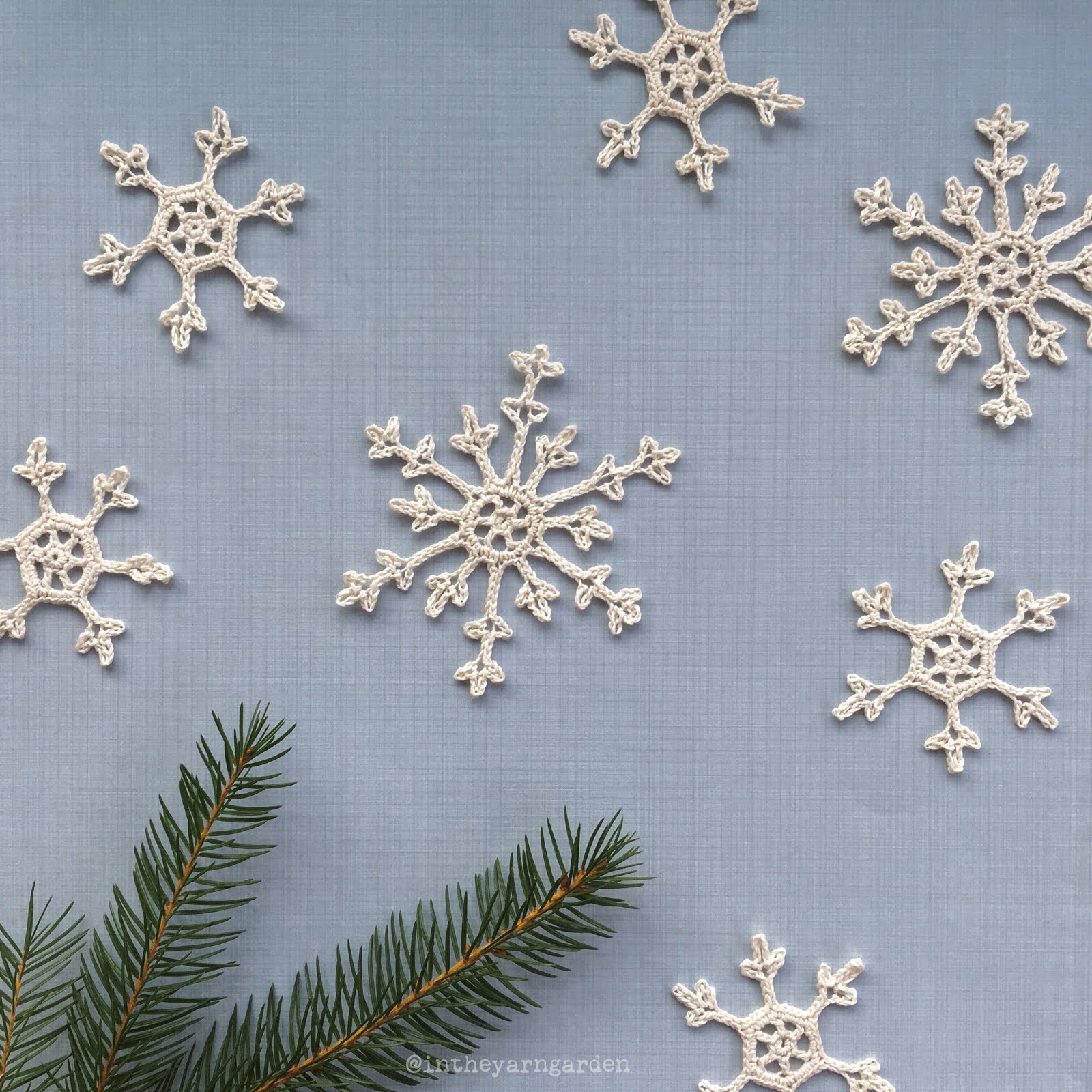 Crochet Snowflake Pattern Crochet Mini Snowflake Pattern Crochet