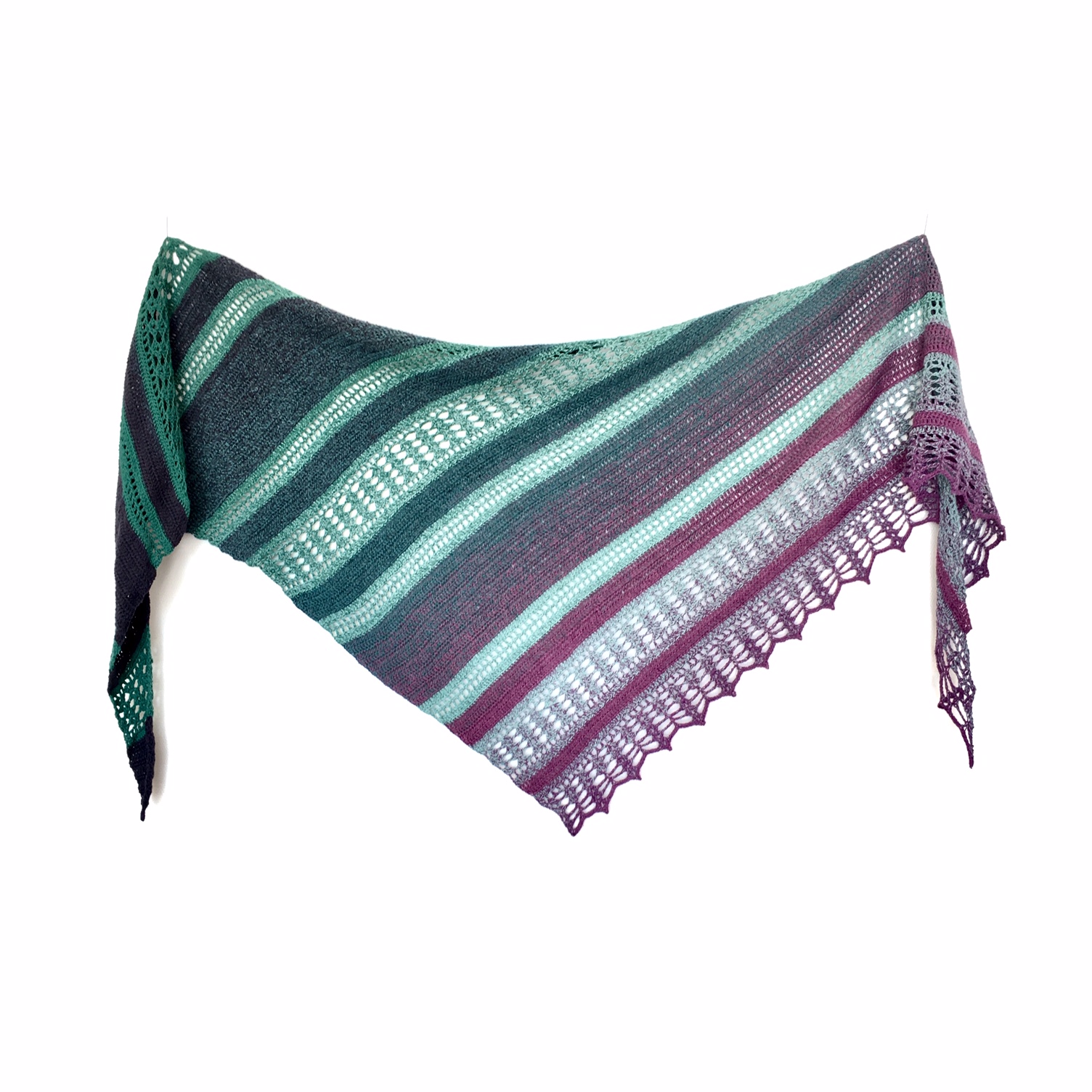 Where We Meet Shawl – IN THE YARN GARDEN