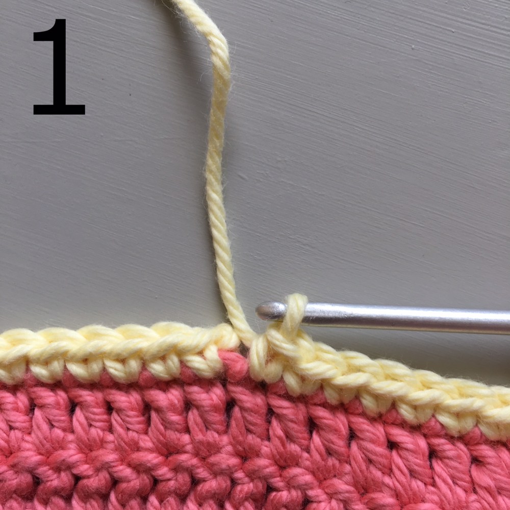 Invisible join – IN THE YARN GARDEN